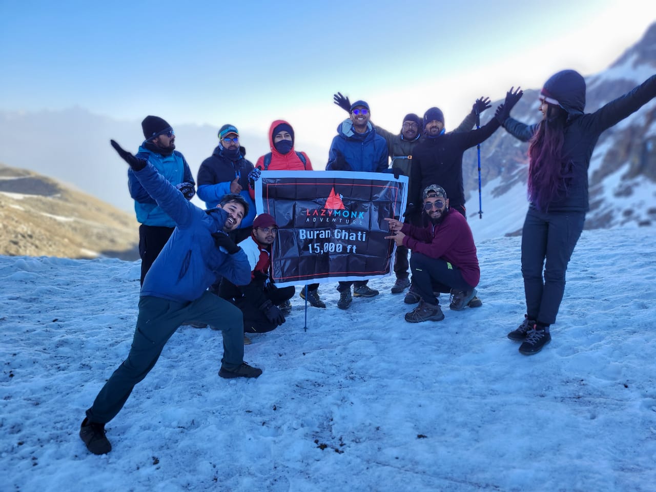 Buran Ghati Trek | Lazy Monk Adventure